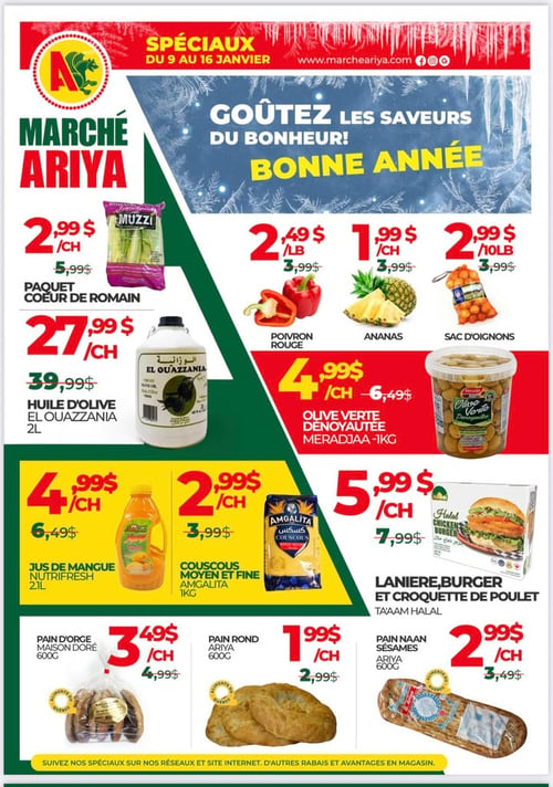 Circulaire Marché Ariya 🛒🏷️ | Circulaires en ligne