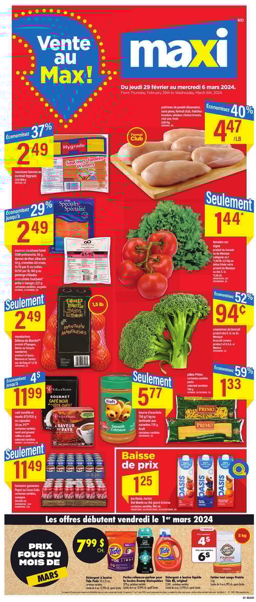 Circulaire Maxi | Circulaires en ligne