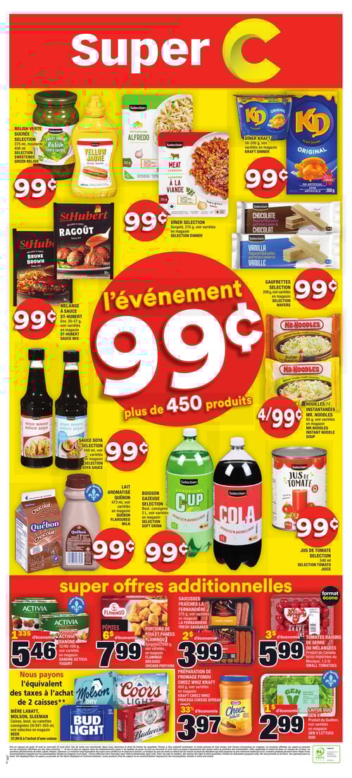 Circulaire Super C de la Semaine Prochaine | Circulaires en ligne