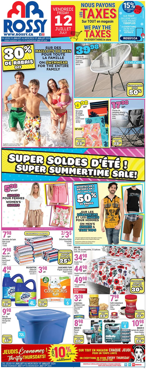 Circulaire Rossy 🛒🏷️ | Circulaires en ligne