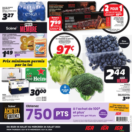 Prochaine Circulaire IGA 🛒🏷️ | Circulaires en ligne