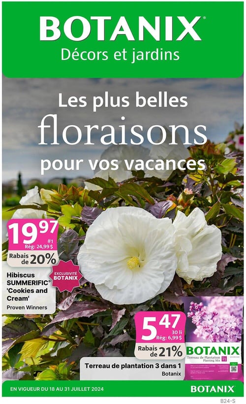 Circulaire Botanix 🛒🏷️ | Circulaires en ligne