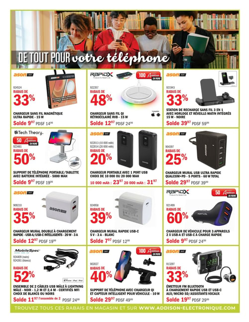 Circulaire Addison Électronique 🛒🏷️ | Circulaires en ligne
