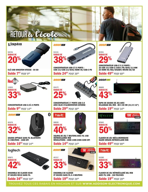 Circulaire Addison Électronique 🛒🏷️ | Circulaires en ligne