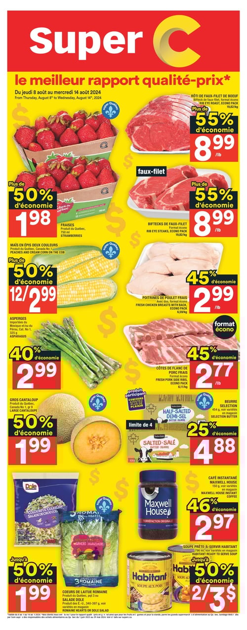 Circulaire Super C de la Semaine Prochaine | Circulaires en ligne