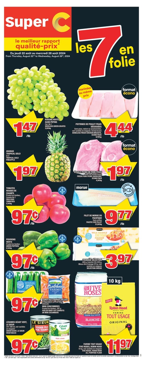 Circulaire Super C de la Semaine Prochaine | Circulaires en ligne