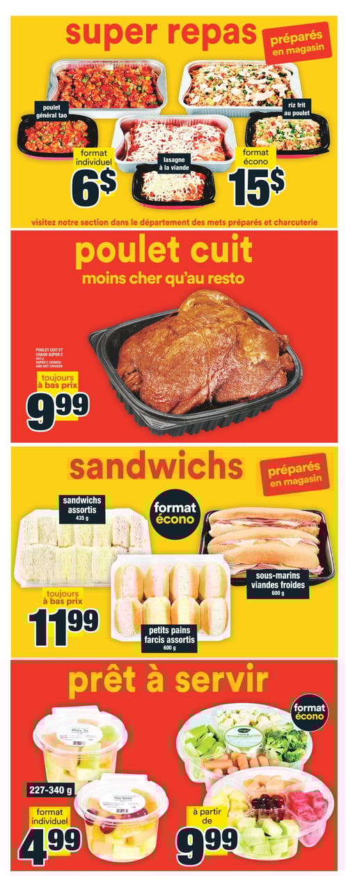 Circulaire Super C de la Semaine Prochaine | Circulaires en ligne