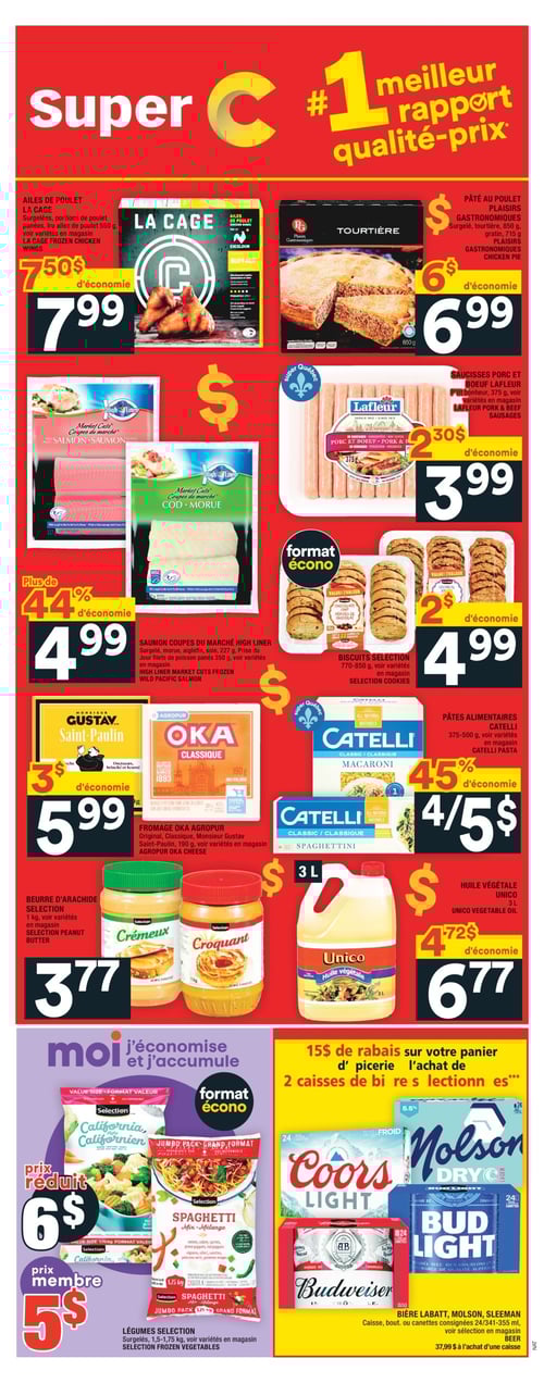 Circulaire Super C de la Semaine Prochaine | Circulaires en ligne