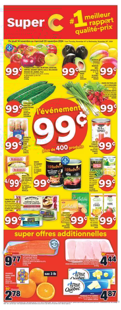 Circulaire Super C de la Semaine Prochaine | Circulaires en ligne