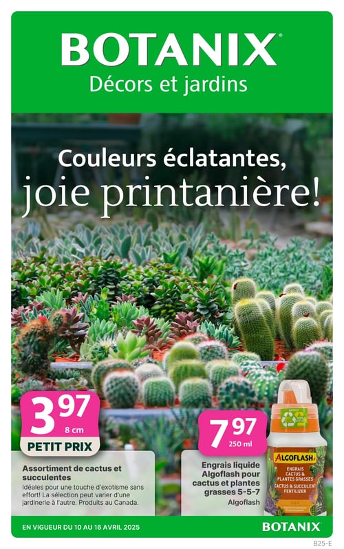 Circulaire Botanix | Circulaires en ligne