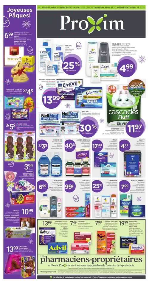 Circulaire Proxim 🛒🏷️ | Circulaires en ligne