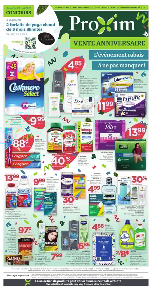 Circulaire Proxim | Circulaires en ligne