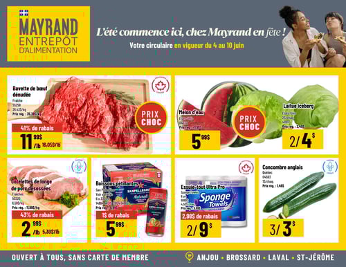 Circulaire Mayrand Entrepôt D'alimentation | Circulaires en ligne