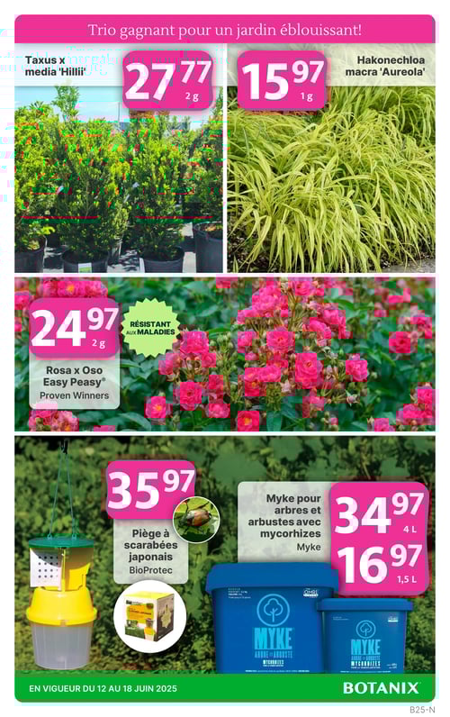Circulaire Botanix | Circulaires en ligne