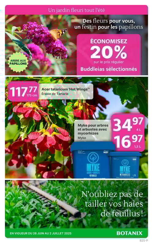 Circulaire Botanix | Circulaires en ligne
