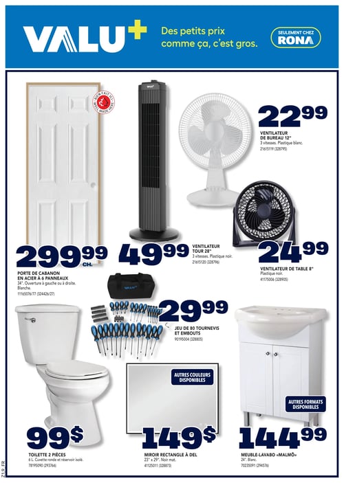 Circulaire Rona | Circulaires en ligne