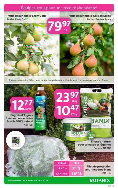 Circulaire Botanix | Circulaires en ligne