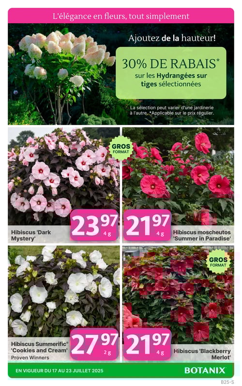 Circulaire Botanix | Circulaires en ligne