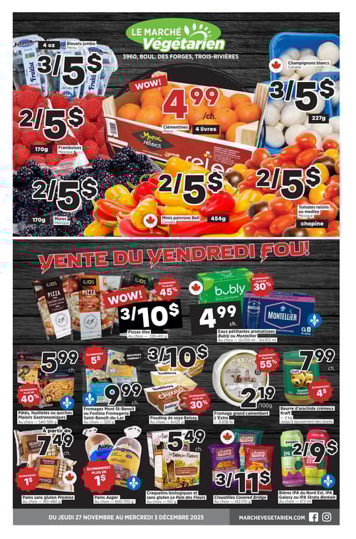 Circulaire Marché Végétarien | Circulaires en ligne