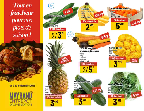 Circulaire Mayrand 🛒🏷️ | Circulaires en ligne